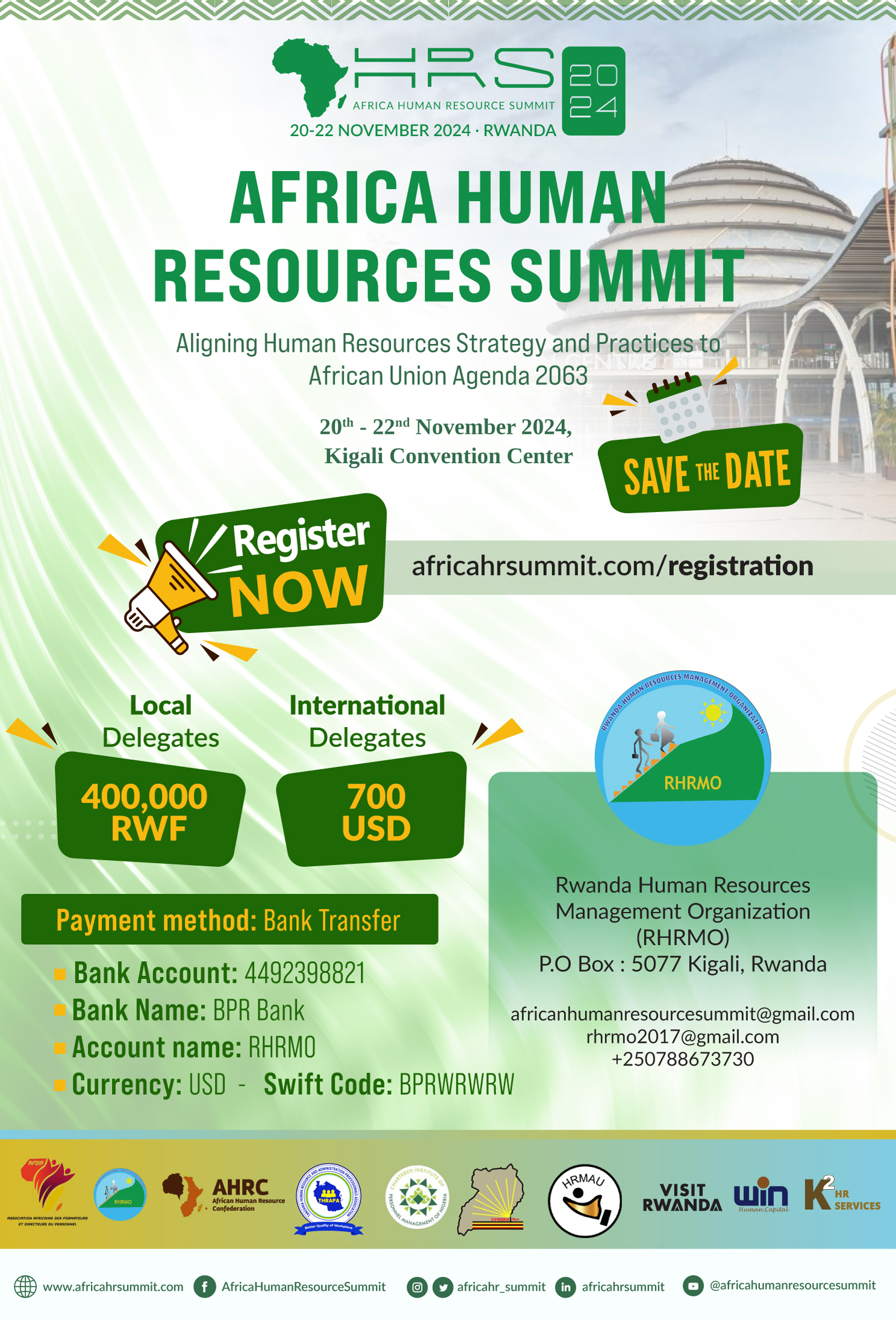 RWANDA HUMAN RESOURCE MANAGEMENT ORGANISATION